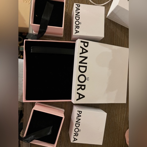 Pandora | Accessories | Pandora Boxes Empty 2 Ring And Bracelet Empty ...